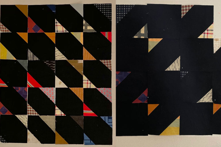 Piecing Together Fabric – NOT A PRIMARY COLOR