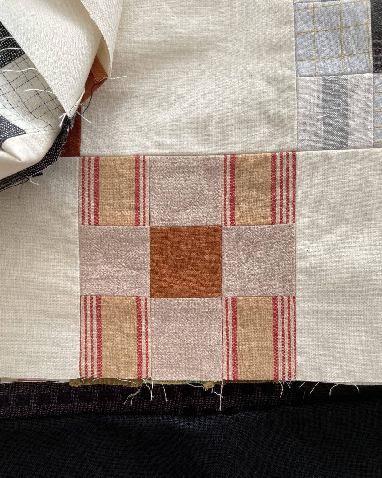 Nine Patch Scrap Quilt | part 2 – NOT A PRIMARY COLOR