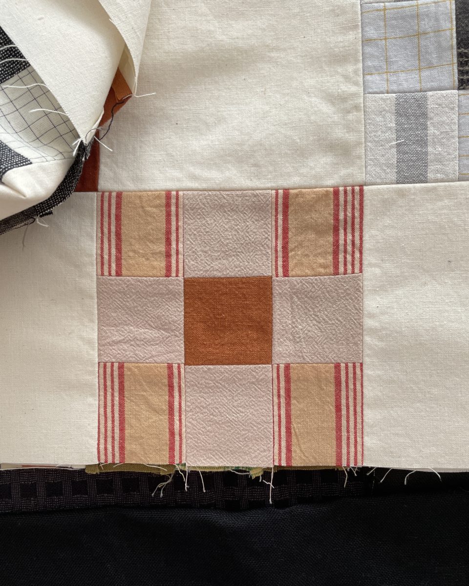 Nine Patch Scrap Quilt | part 2 – NOT A PRIMARY COLOR