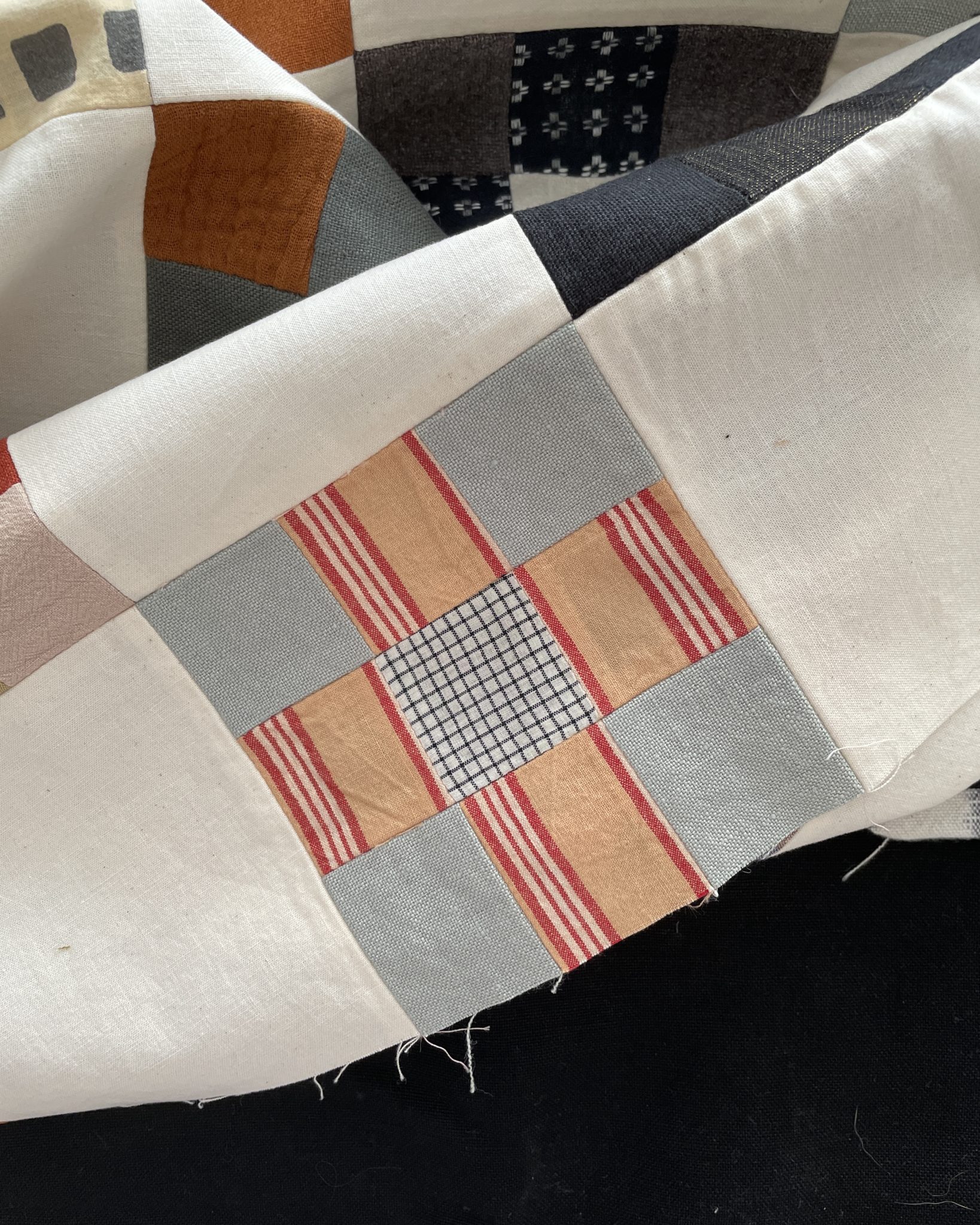 Nine Patch Scrap Quilt | part 2 – NOT A PRIMARY COLOR