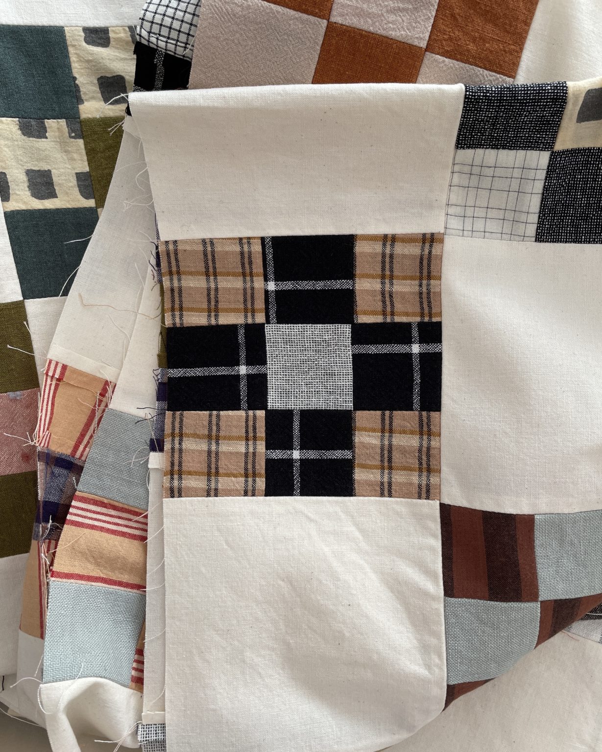 Nine Patch Scrap Quilt | part 2 – NOT A PRIMARY COLOR