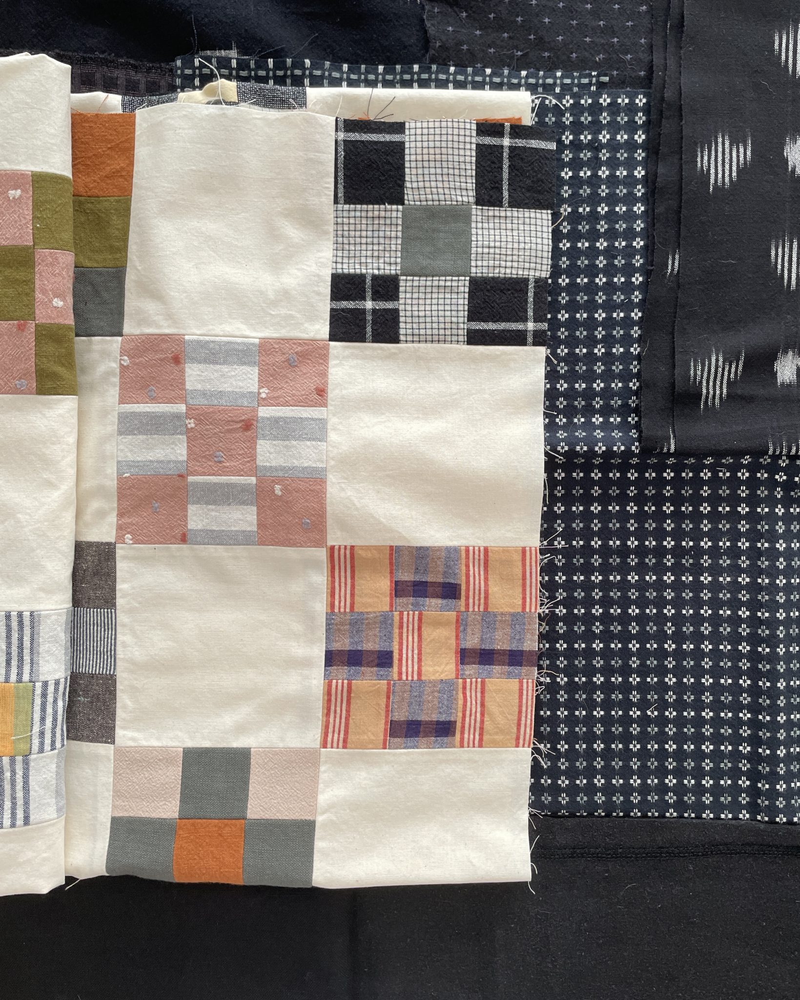 Nine Patch Scrap Quilt | part 2 – NOT A PRIMARY COLOR