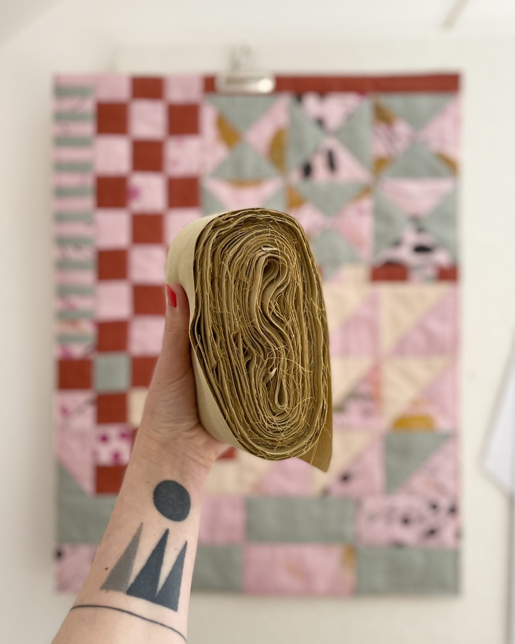 Nine Patch Scrap Quilt | part 2 – NOT A PRIMARY COLOR