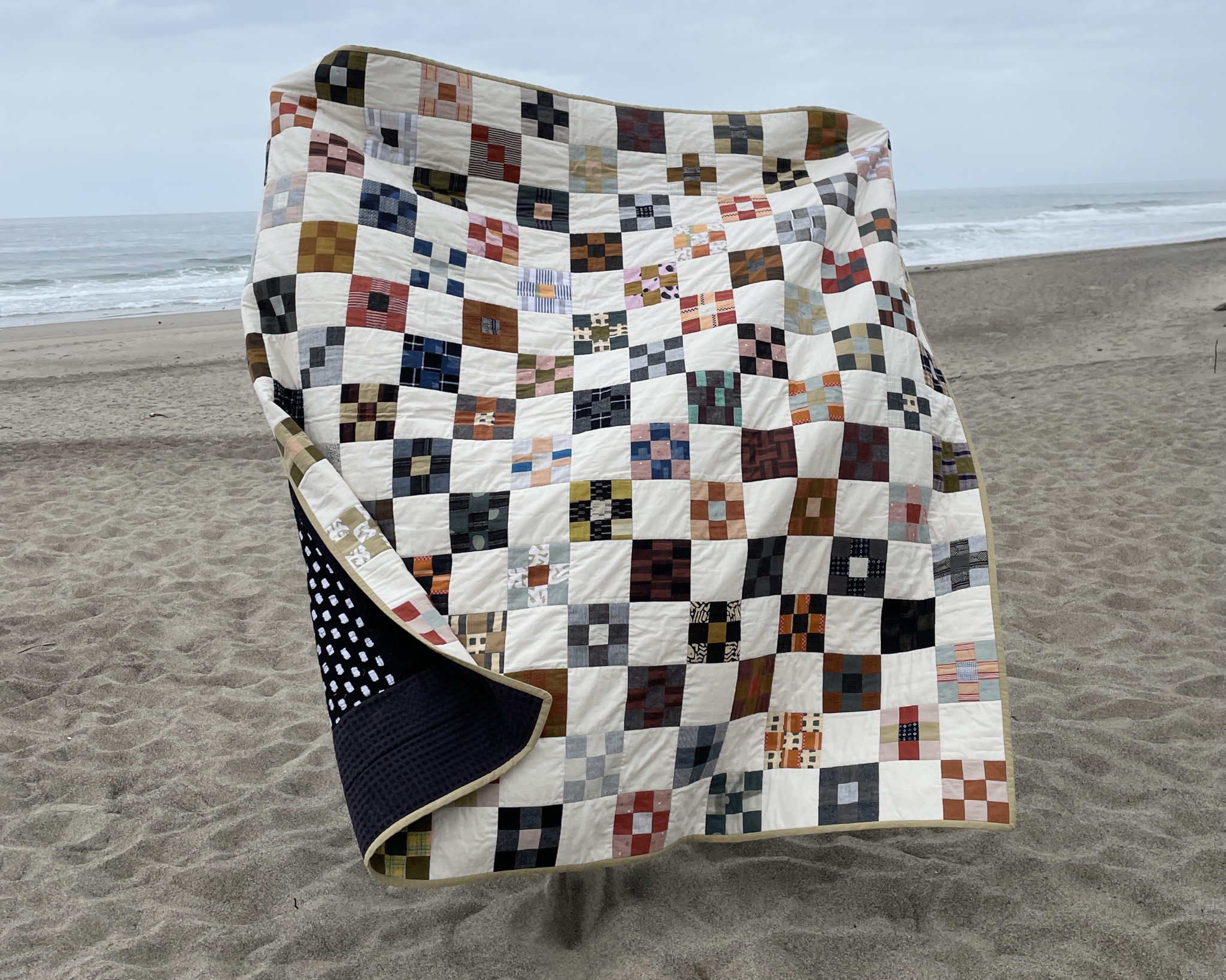 Nine Patch Scrap Quilt | part 2 – NOT A PRIMARY COLOR